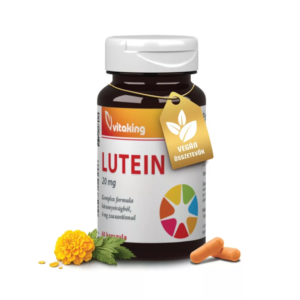 Vitaking Lutein 20mg + 4mg zeaxantin (60) - Vitaking